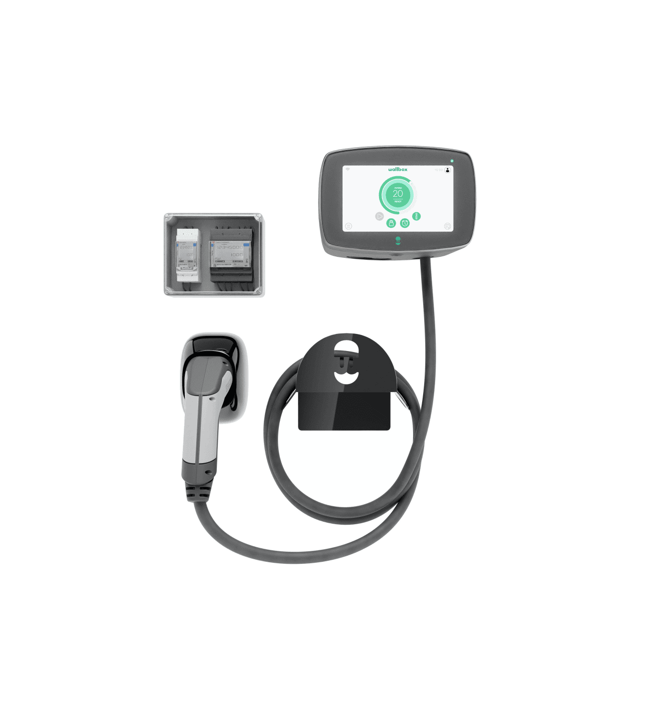 Wallbox Eiffel Duo – Commander 2s elektromos autó töltőoszlop (max ...